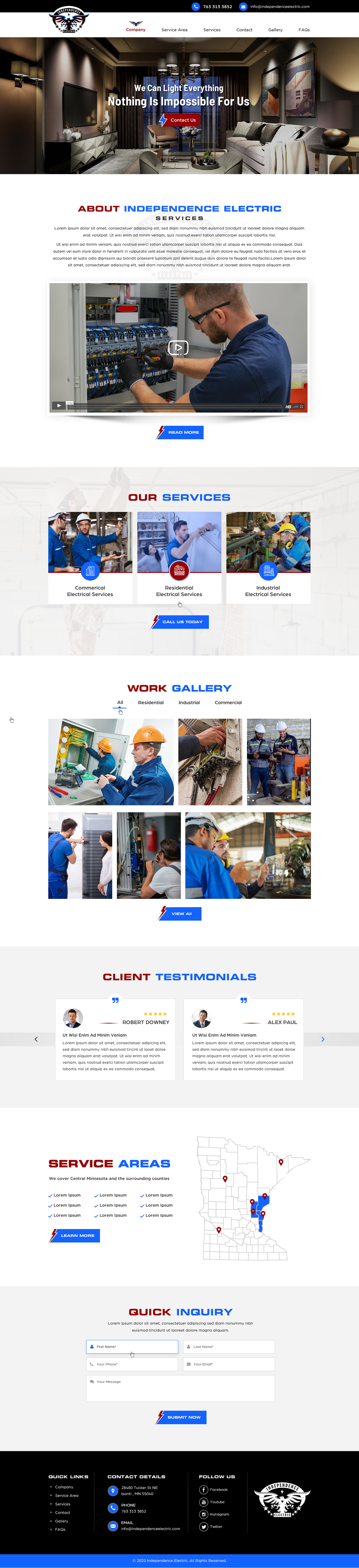 Serious, Bold Web Design for WebDuck Designs by Sbss | Design #29543003
