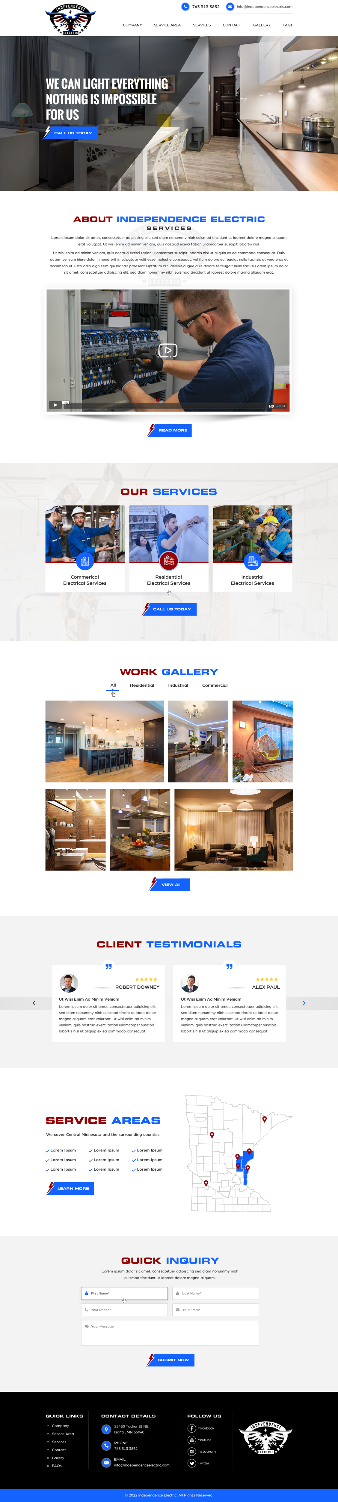Serious, Bold Web Design for WebDuck Designs by Sbss | Design #29543080