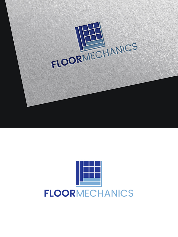 Modern, Bold Logo Design for FloorMechanics.com by Rebecca@designer ...