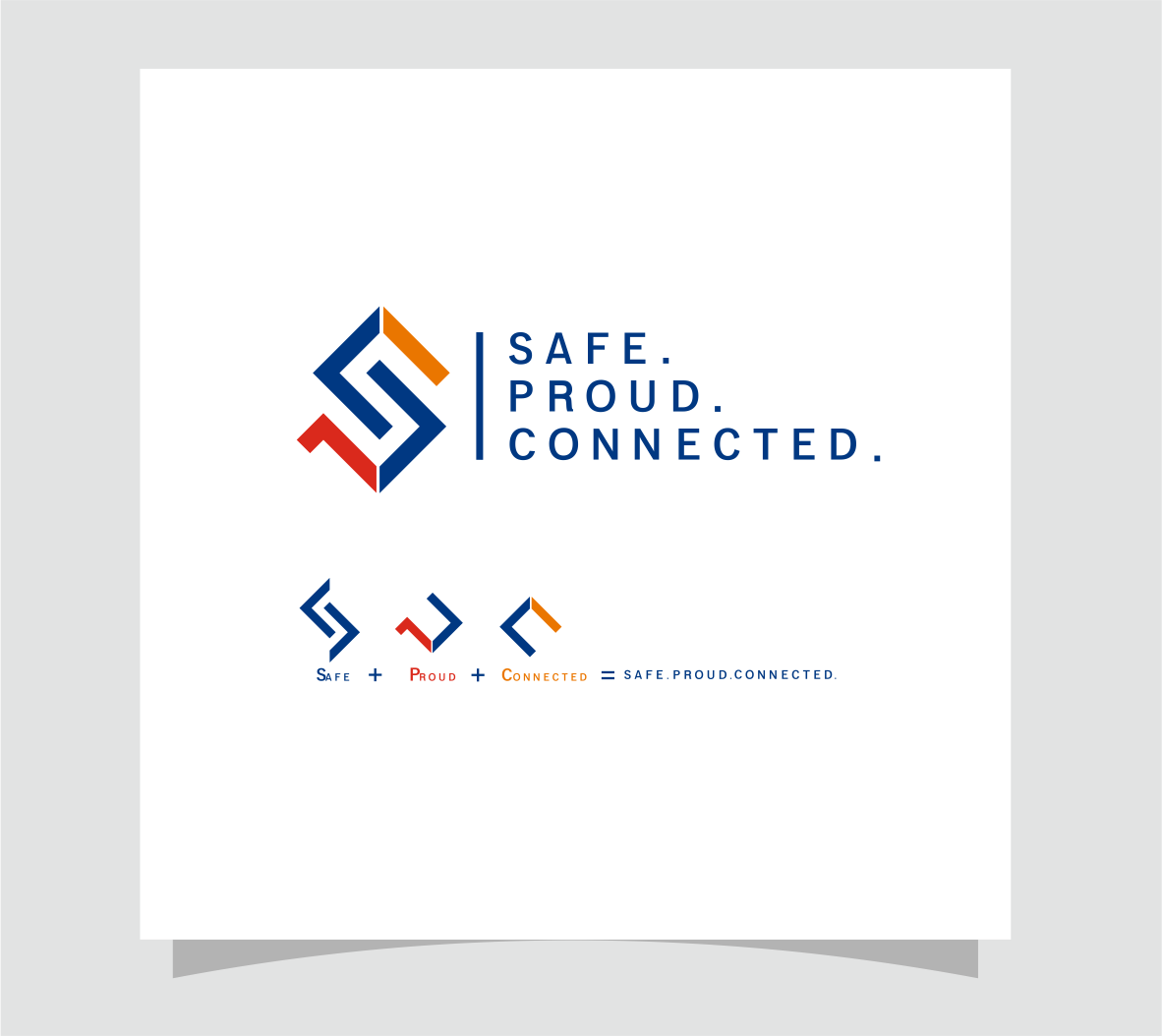 Elegant, Playful Logo Design for Safe. Proud. Connected. by Annabella ...