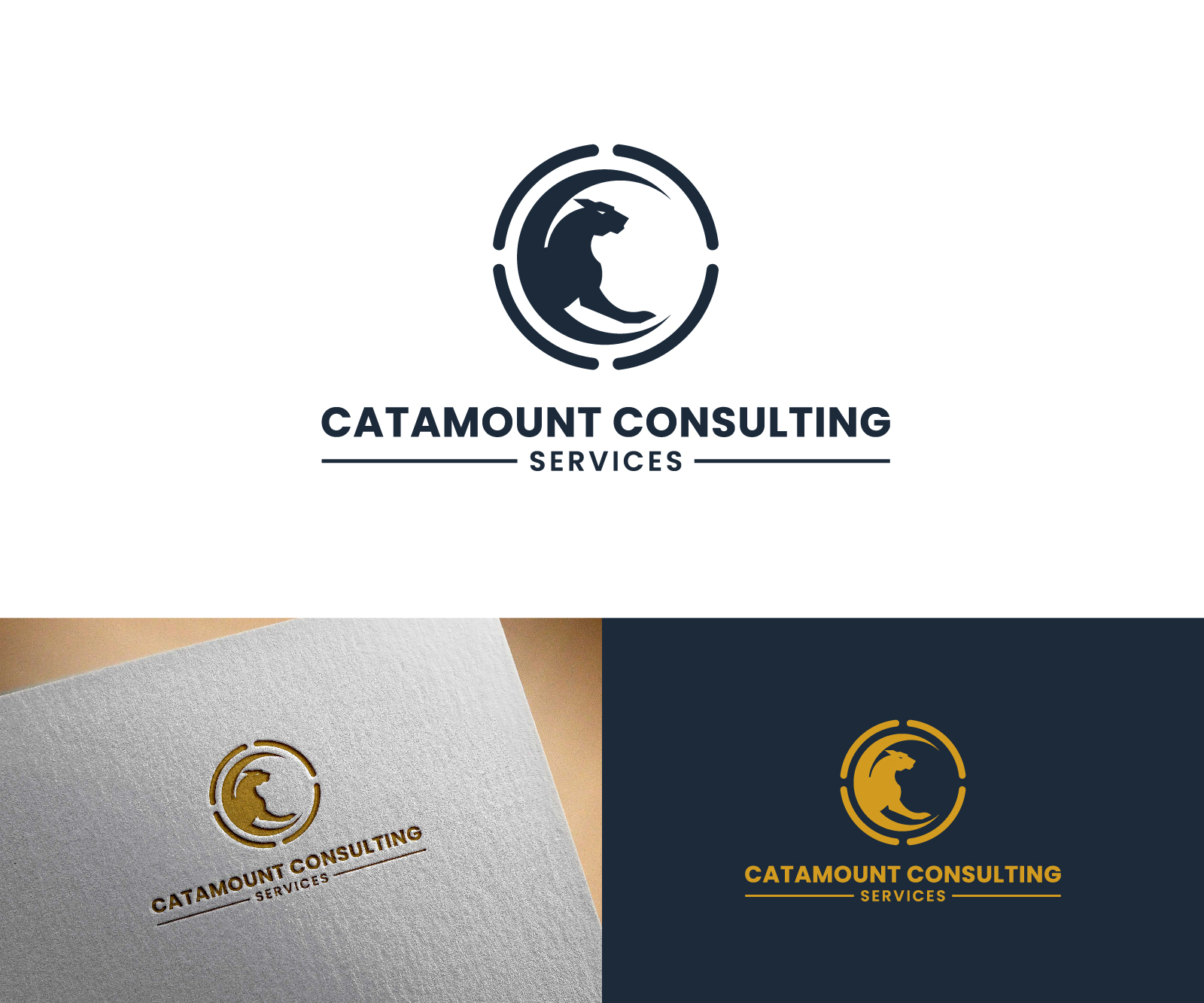 Logo Design for CCS or Catamount Consulting Services by Nevore Graphics ...