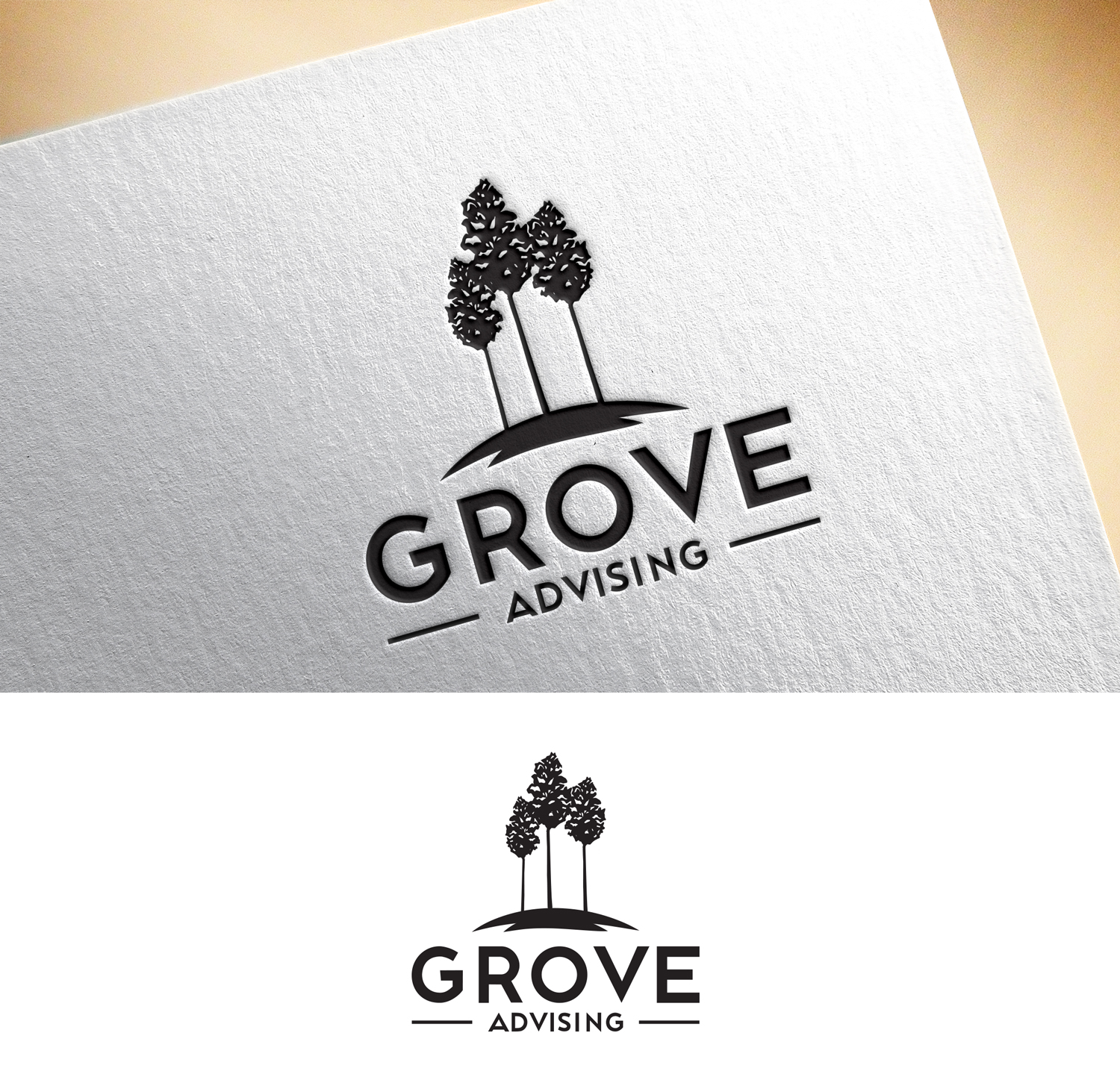 Logo Design for Grove Advising by Impressive Sol | Design #29606221