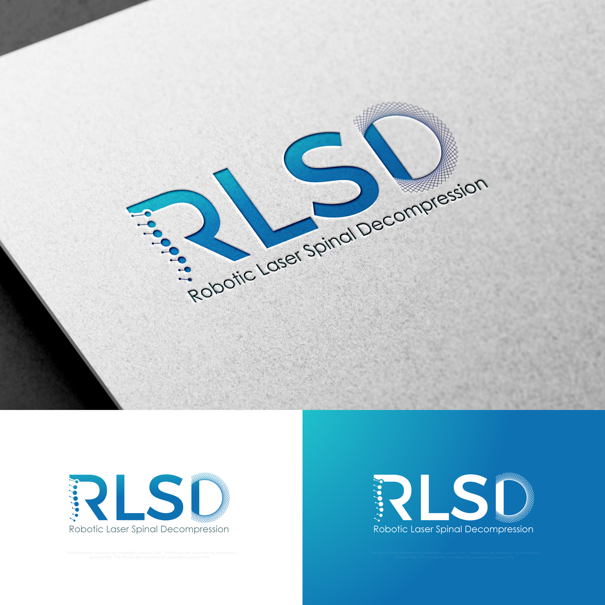 Serious, Professional, Health Logo Design for Robotic Laser Spinal ...