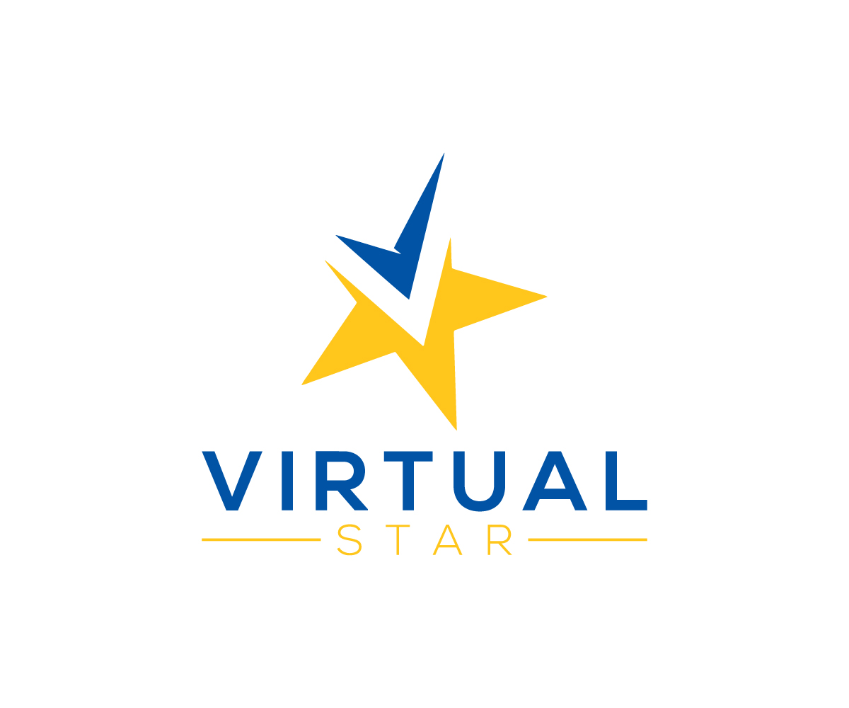 Modern, Professional, Tech, media, film. Logo Design for Virtual Star ...