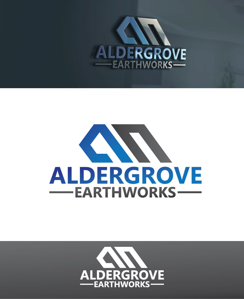 Logo Design for Aldergrove Earthworks by HOLY2 | Design #29564444