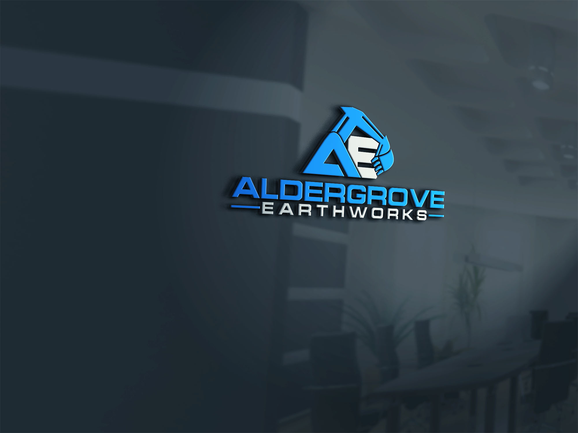 Logo Design for Aldergrove Earthworks by AFSAN | Design #29575080