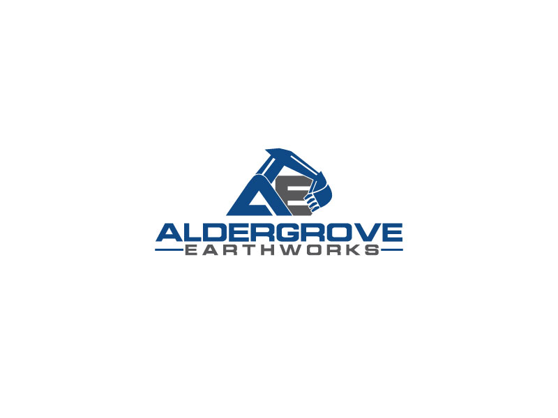 Logo Design for Aldergrove Earthworks by AFSAN | Design #29575081