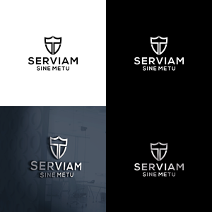 Serviam | 74 Logo Designs for SERVIAM above, "S" inside badge/shield ...