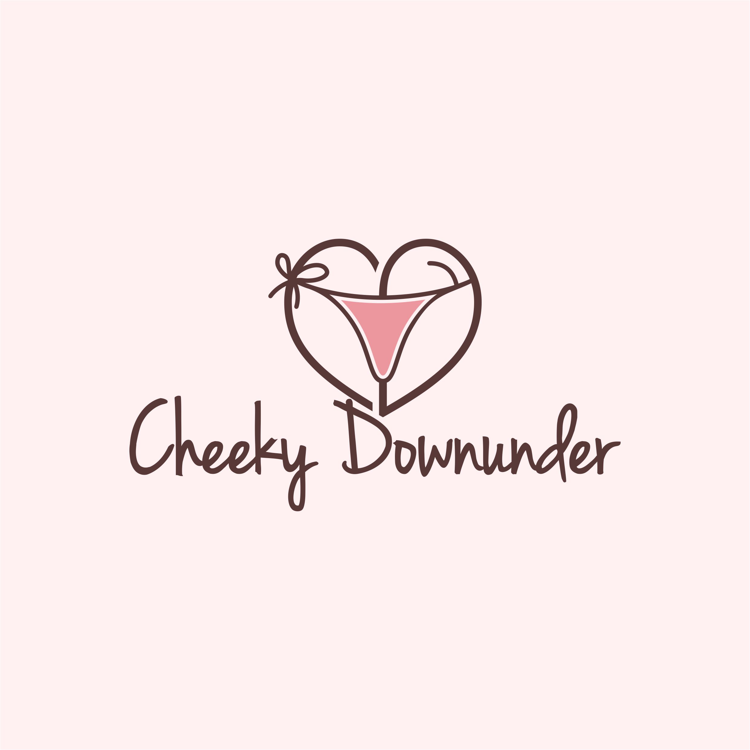 Playful, Modern, Underwear and clothing Logo Design for Cheeky Downunder by ghillvan | Design ...