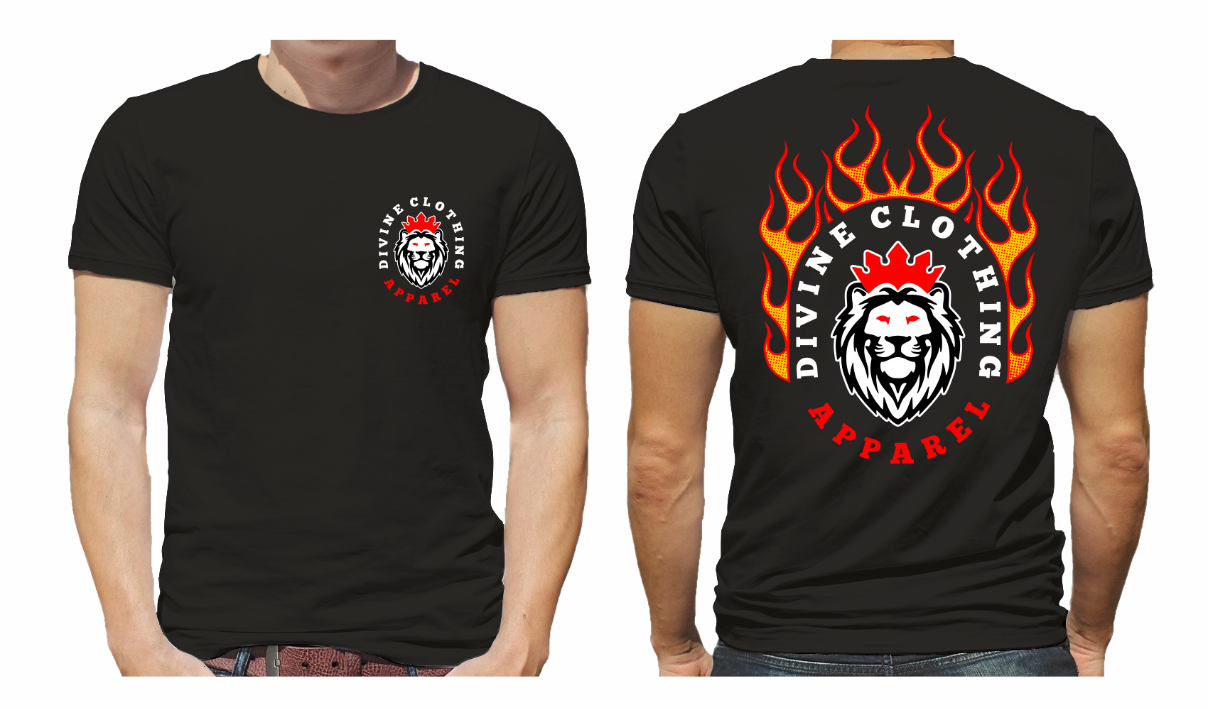 T-shirt Design for Divine clothing apparel by 4 be | Design #29603651