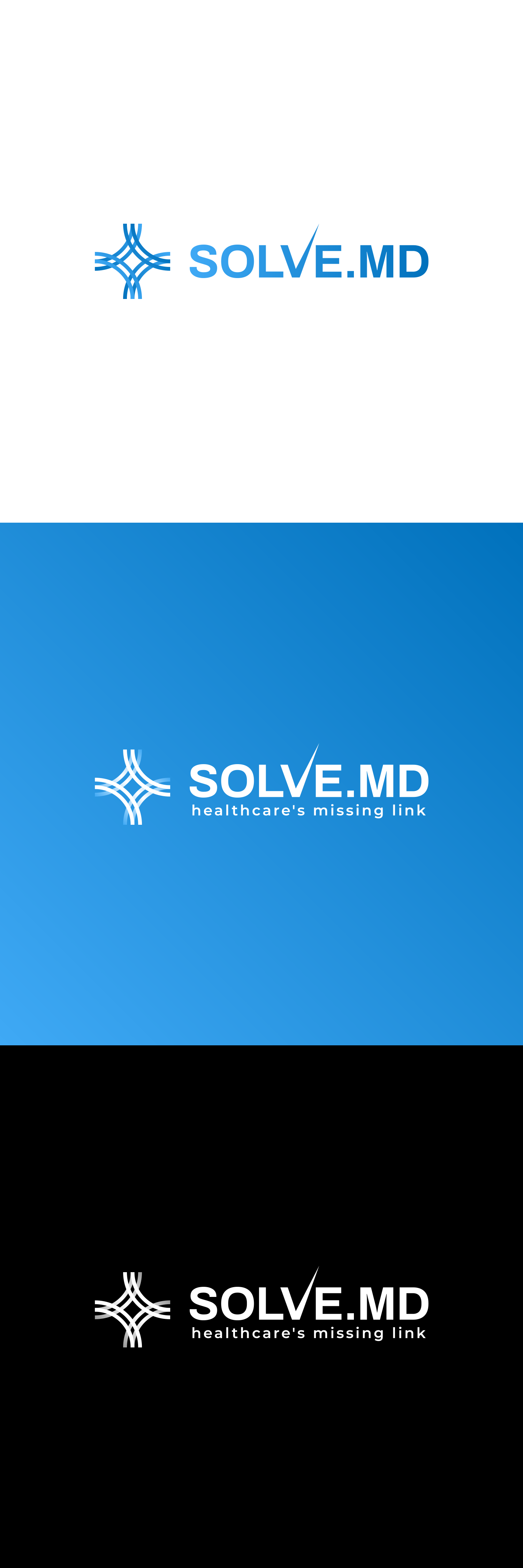 Logo Design for "SolveMD" with tagline: "healthcare's missing link" by ...