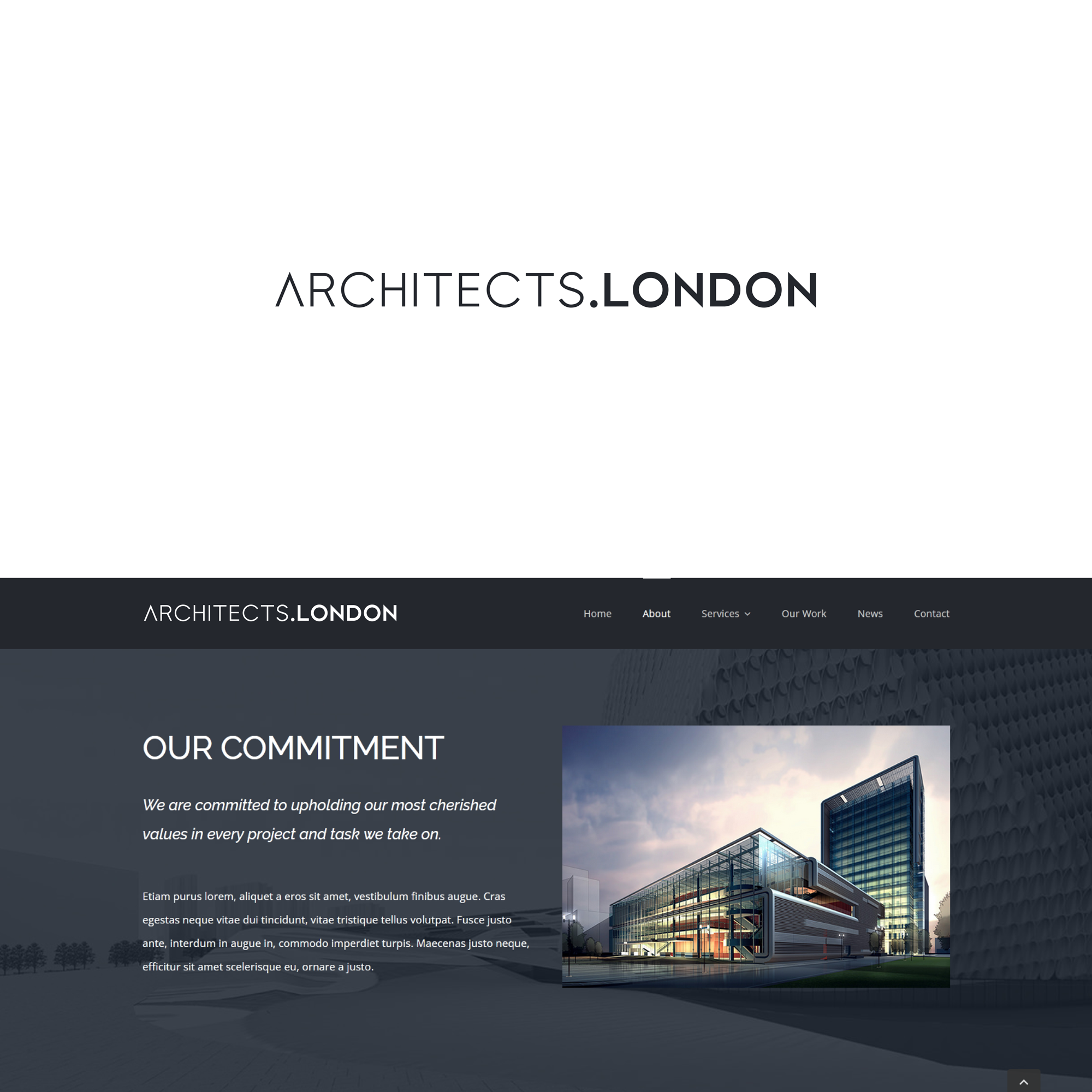 Logo Design for Architects.London by tavi | Design #29569257