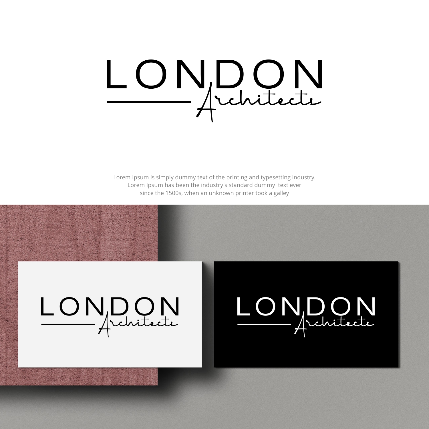 Logo Design for Architects.London by CIG Designer | Design #29573386