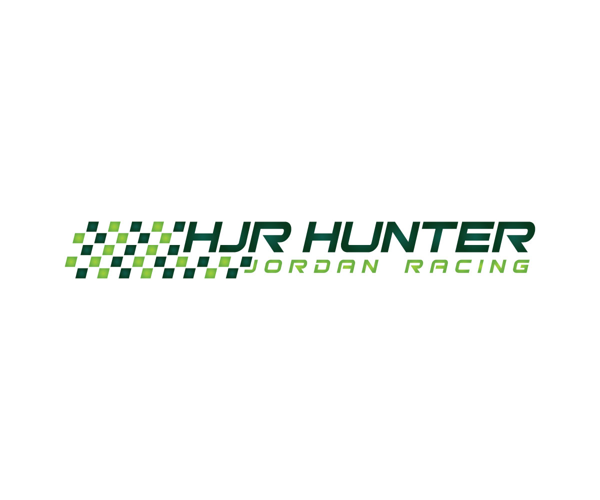 Masculine, Bold, car racing Logo Design for HJR Hunter Jordan Racing by ...