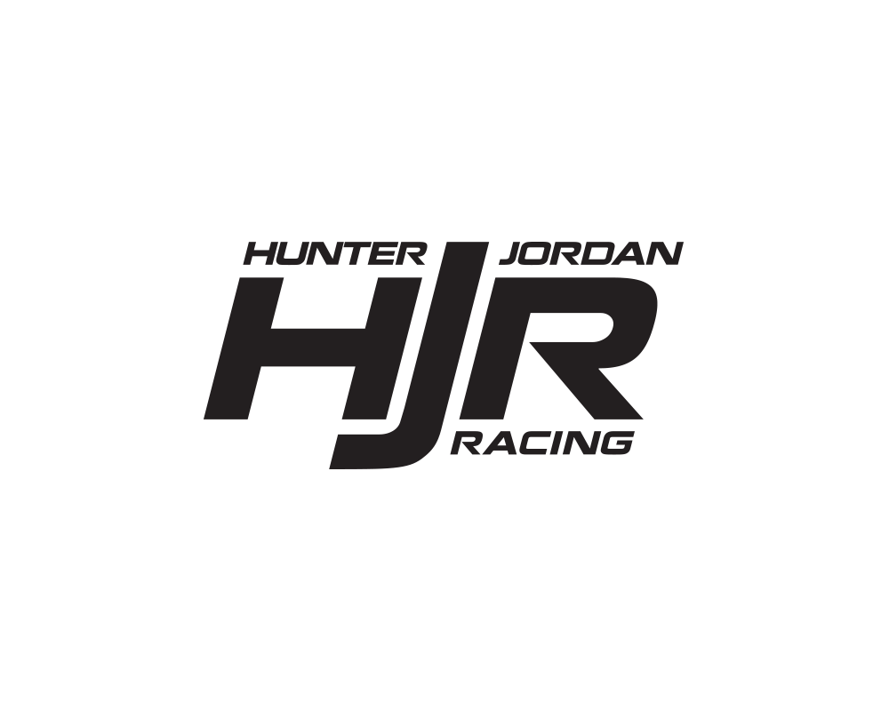 Masculine, Bold, car racing Logo Design for HJR Hunter Jordan Racing by ...