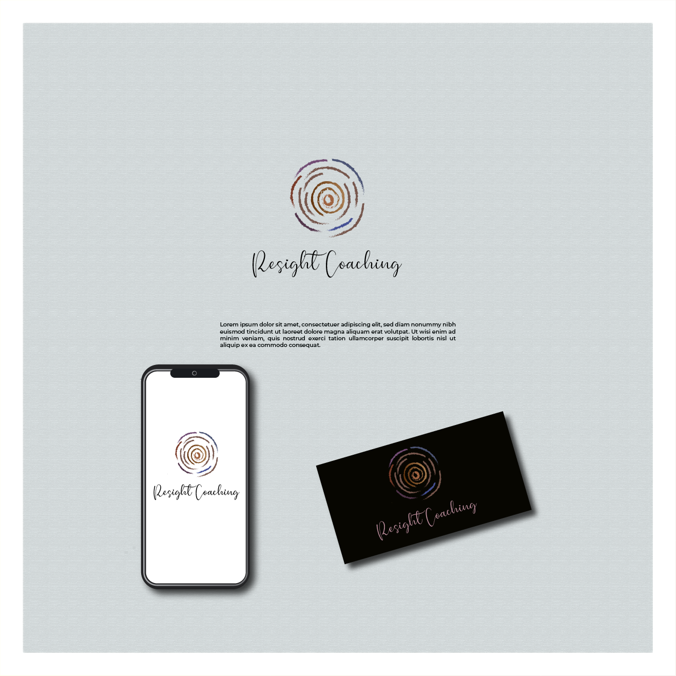 Elegant, Serious, Coaching Logo Design for Resight Coaching by ...