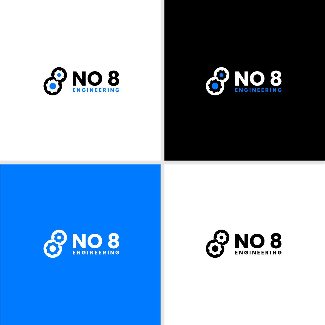 Logo Design for No 8 Engineering by diysora design | Design #29604918