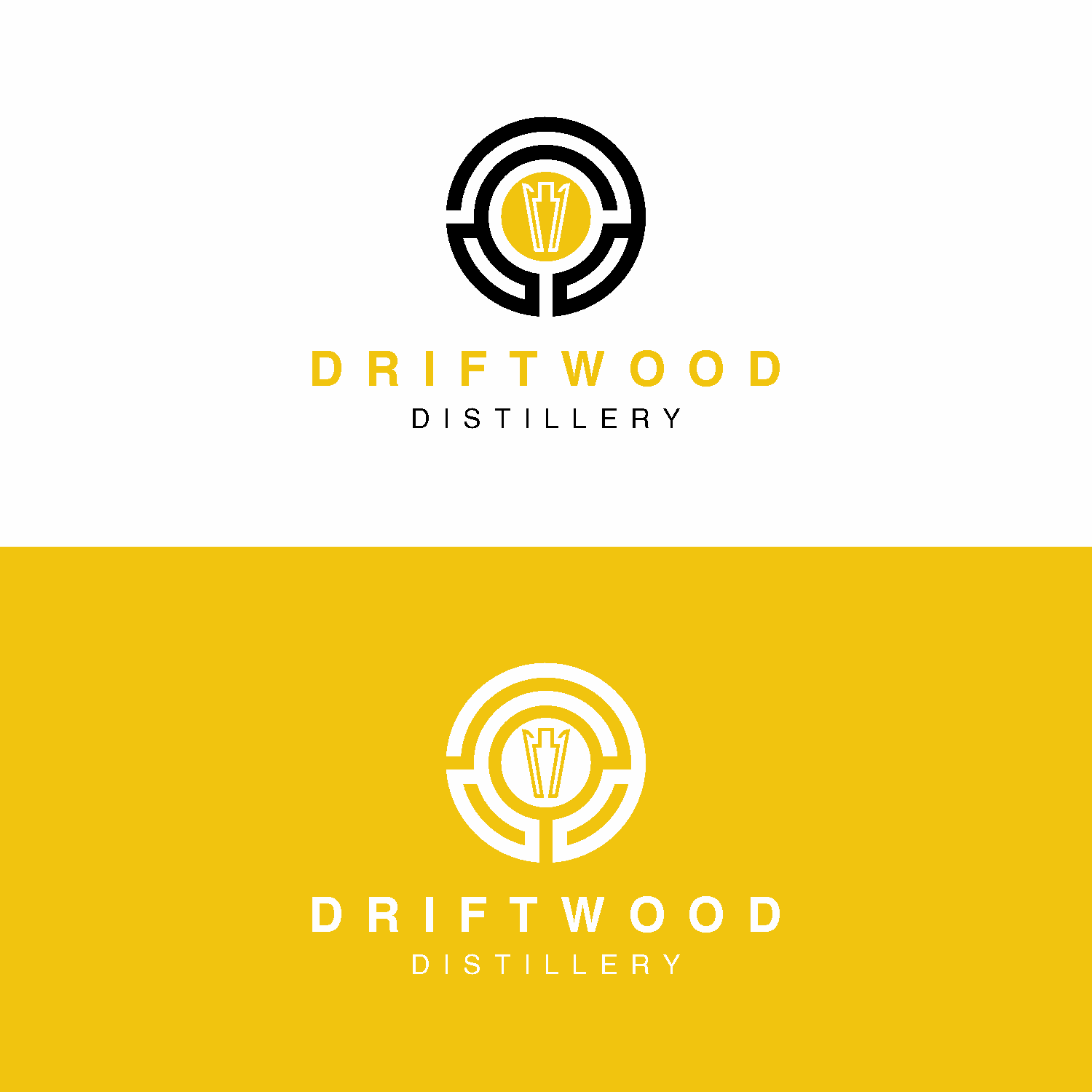 Elegant, Playful Logo Design for DRIFTWOOD DISTILLERY by ...