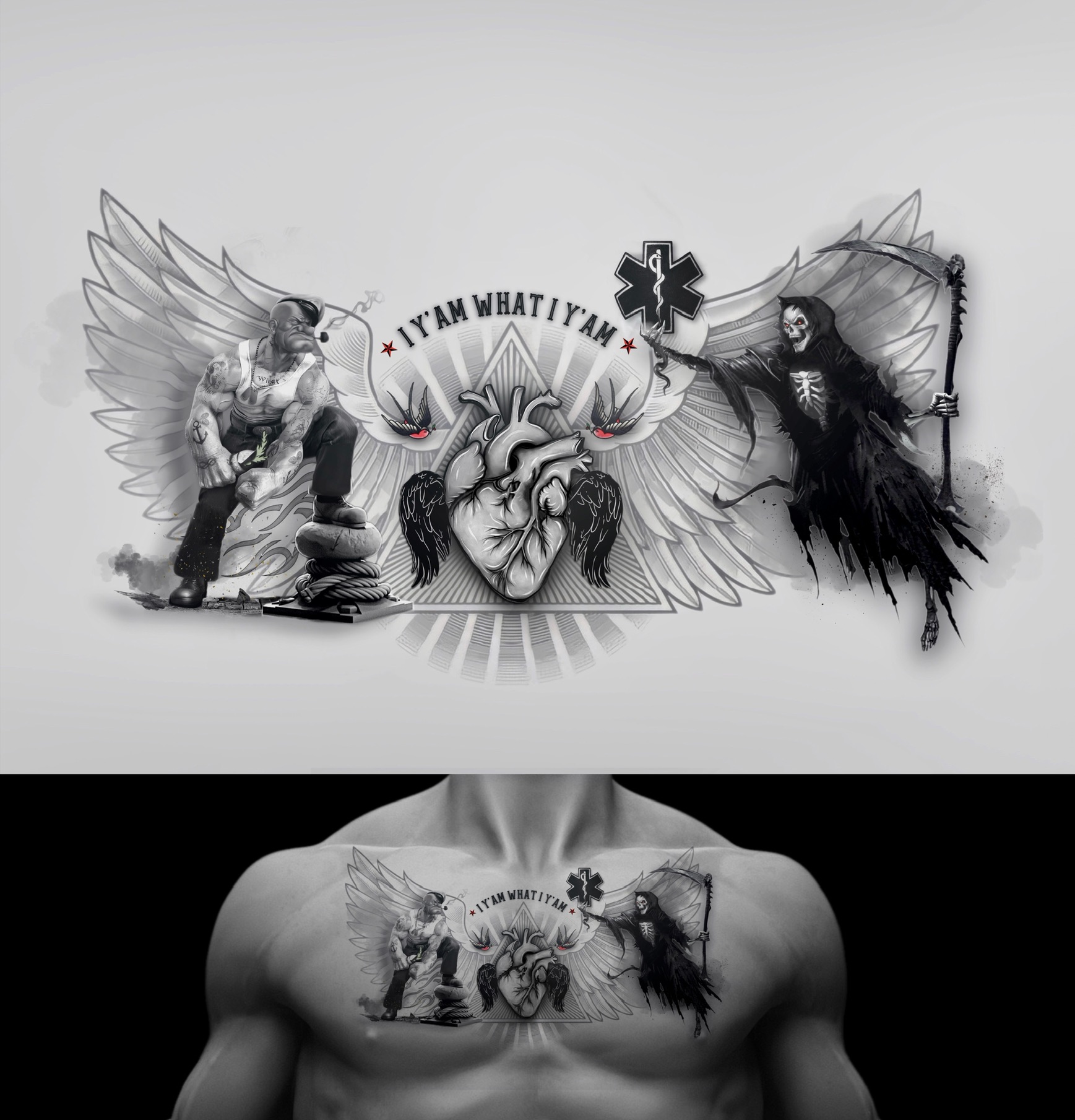 Masculine, Conservative, Tattoo Tattoo Design for a Company by eCCe ...