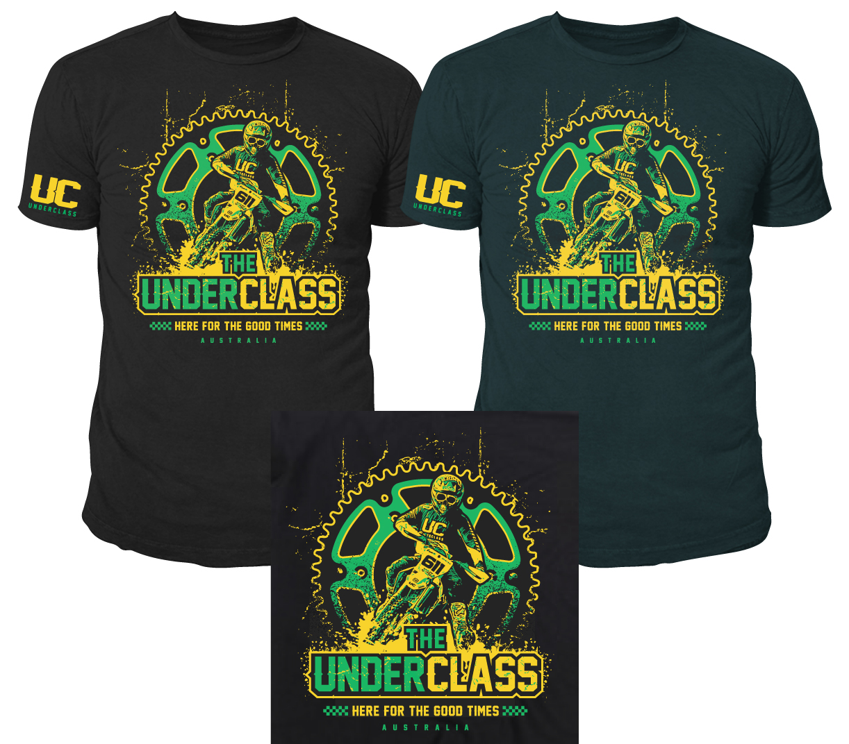Bold, Masculine, Apparel T-shirt Design for The Underclass by OR-PiXEL ...