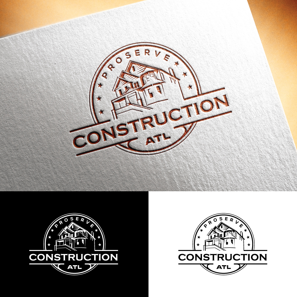 Elegant, Playful Logo Design for ProServe Construction ATL. by step ...