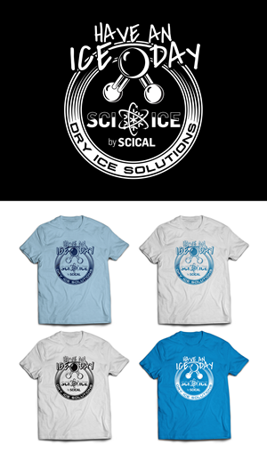 SCI-ICE (Dry Ice Business) T-Shirt | 35 T-shirt Designs for a business ...