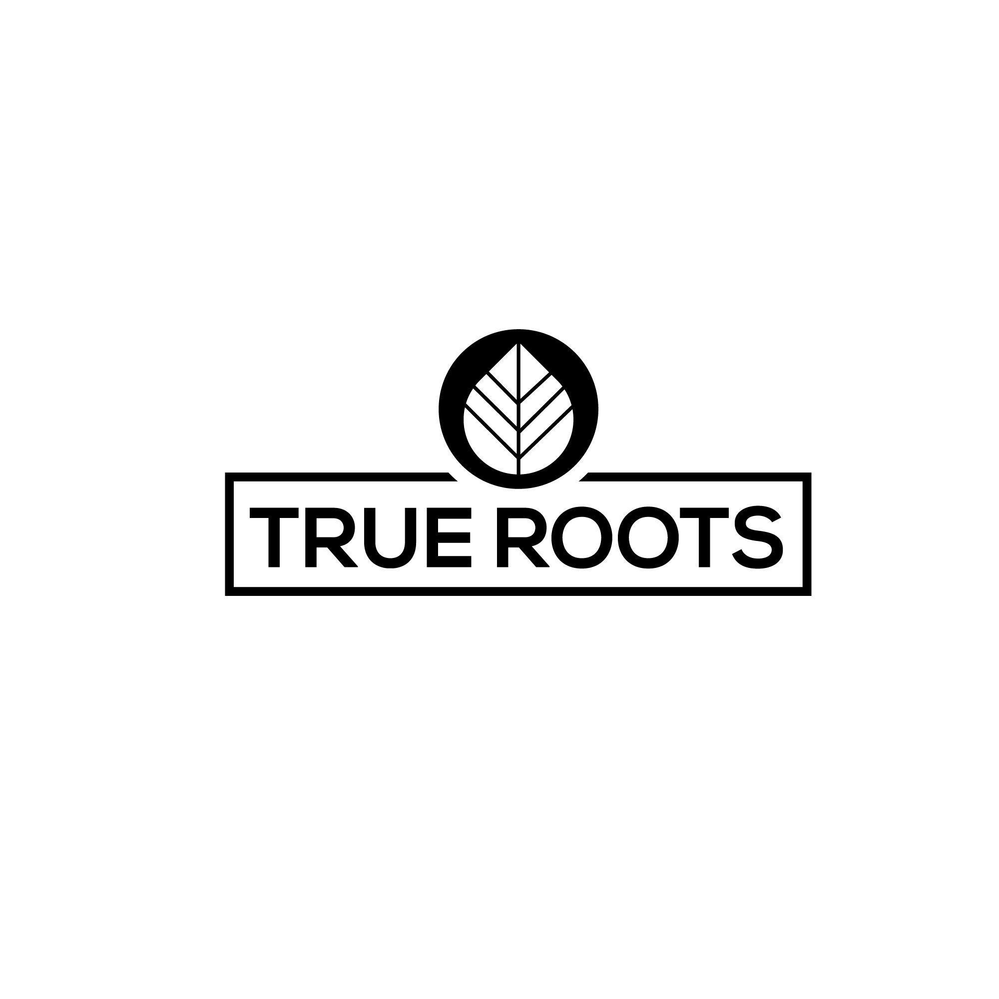 Serious, Elegant, Cannabis Logo Design for True Roots by CrimsonRain ...
