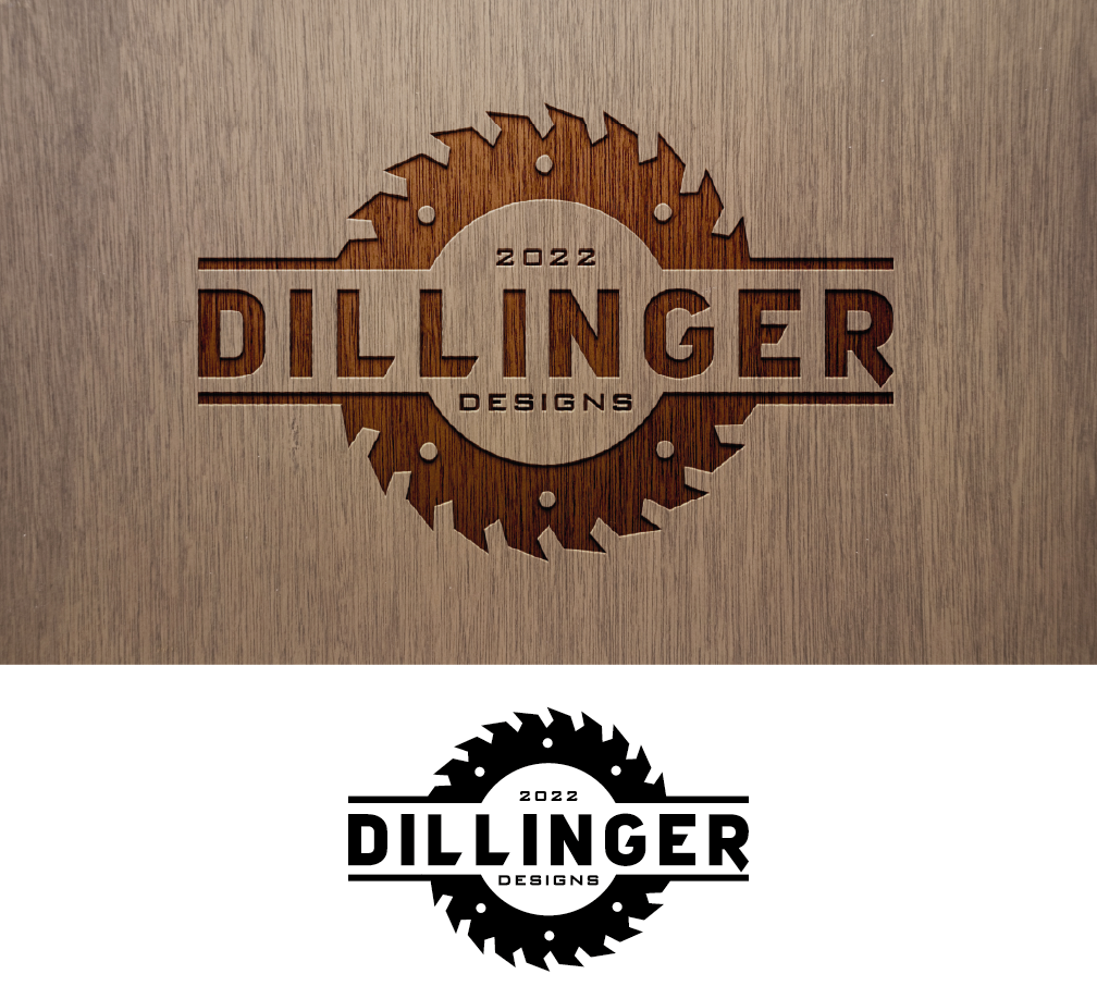 Masculine, Serious, Woodworking & custom design Logo Design for ...