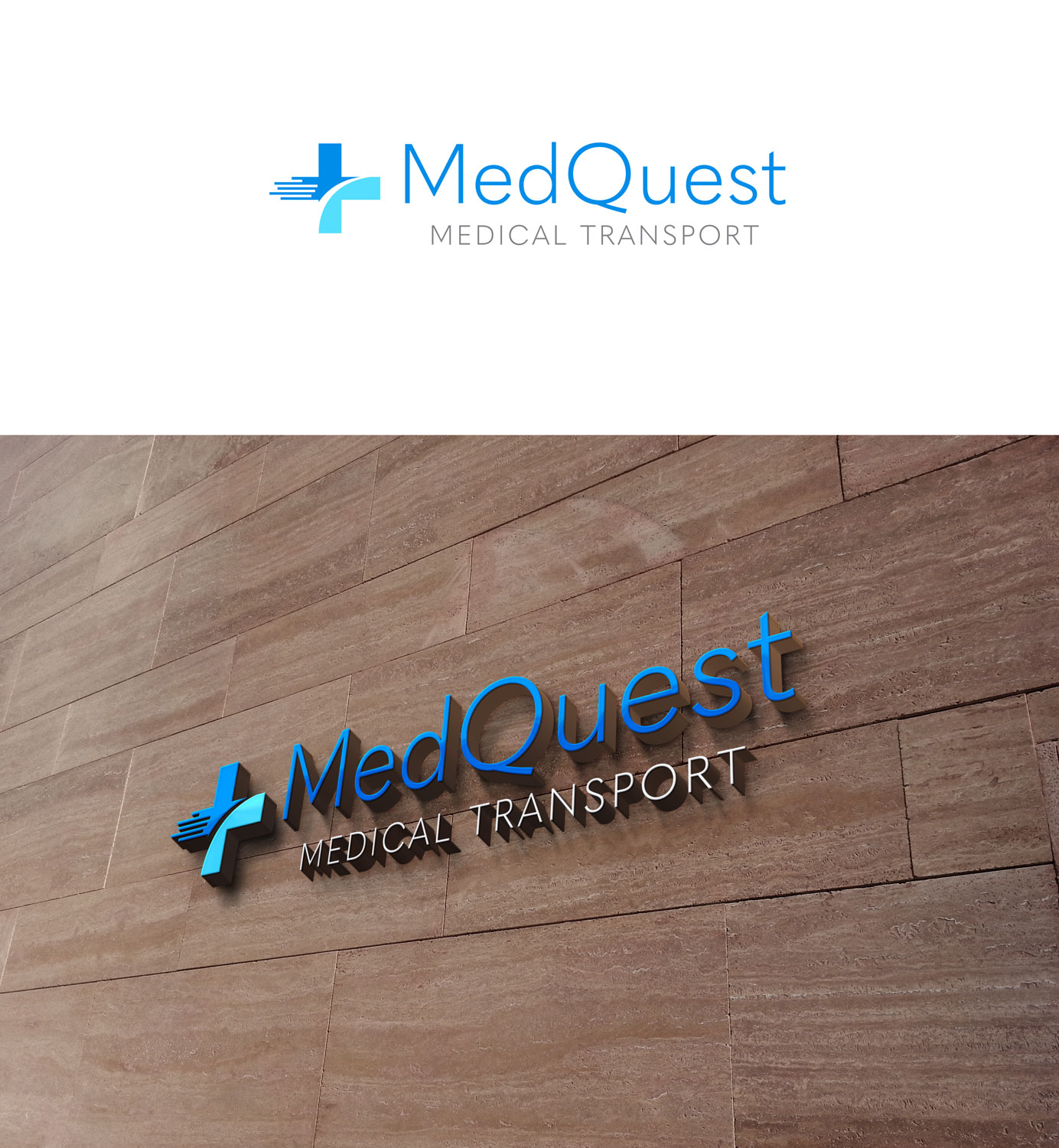Serious, Traditional, Medical Logo Design for MedQuest Medical ...