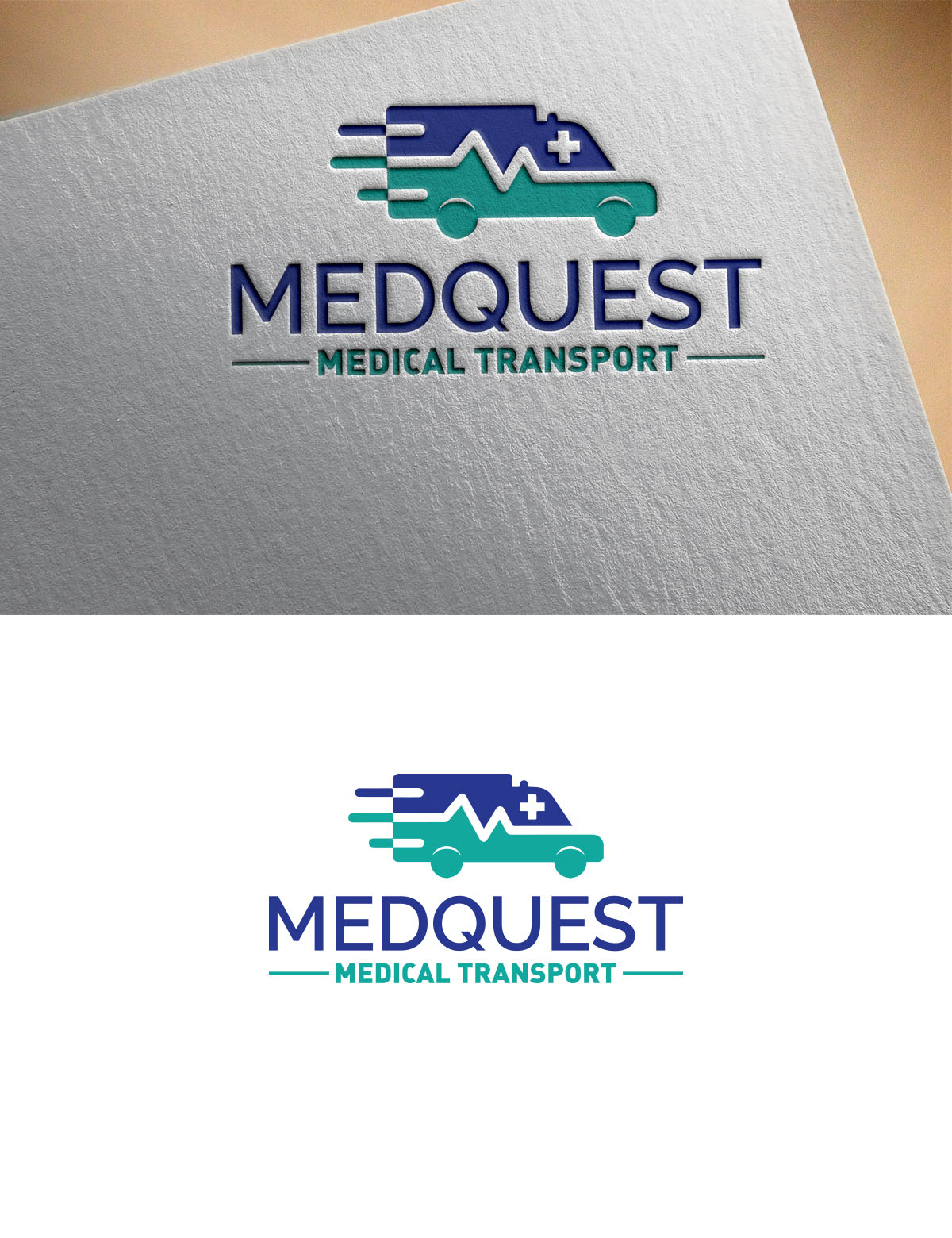 Serious, Traditional, Medical Logo Design for MedQuest Medical ...