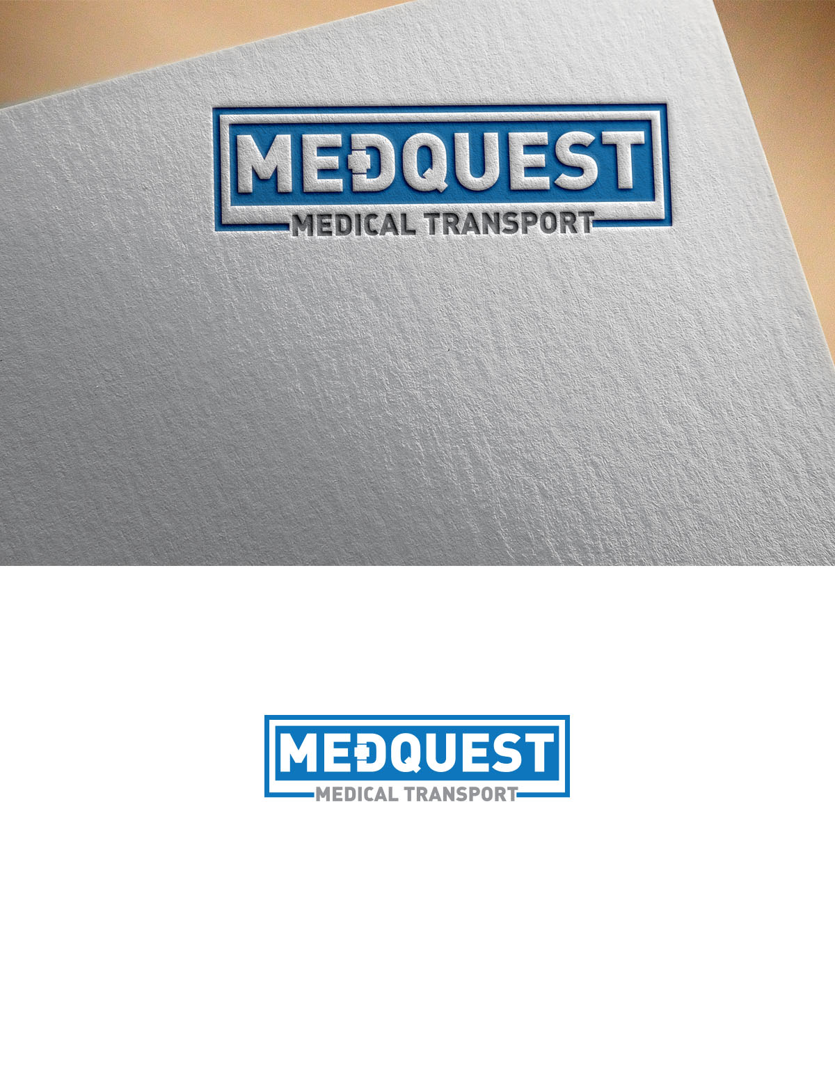 Serious, Traditional, Medical Logo Design for MedQuest Medical Transport by sophiaqazi46@gmail ...