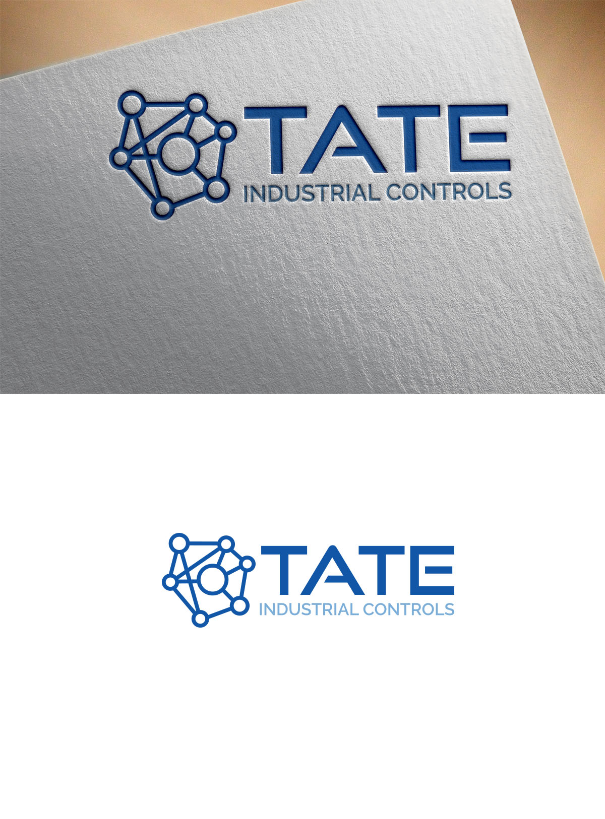 Masculine, Bold Logo Design for Tate Industrial Controls / Industrial ...
