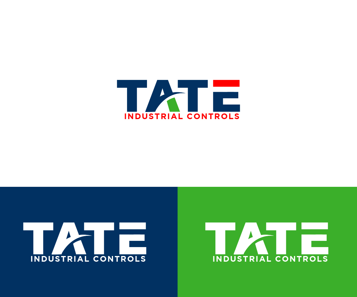 Masculine, Bold Logo Design for Tate Industrial Controls / Industrial ...