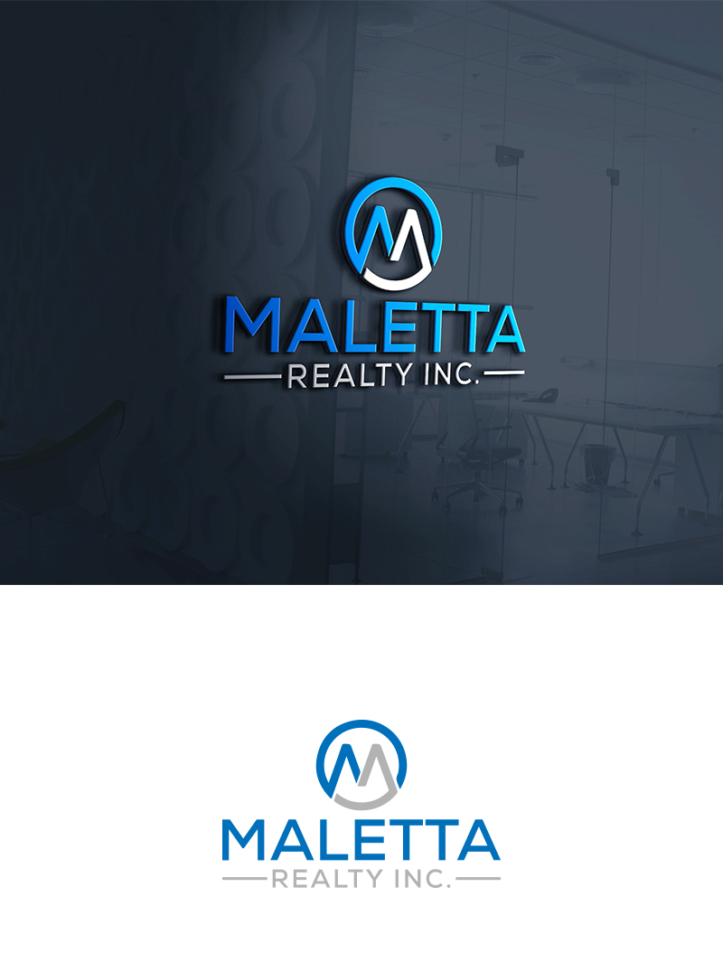 Modern, Conservative, Real Estate Logo Design for MALETTA REALTY INC ...