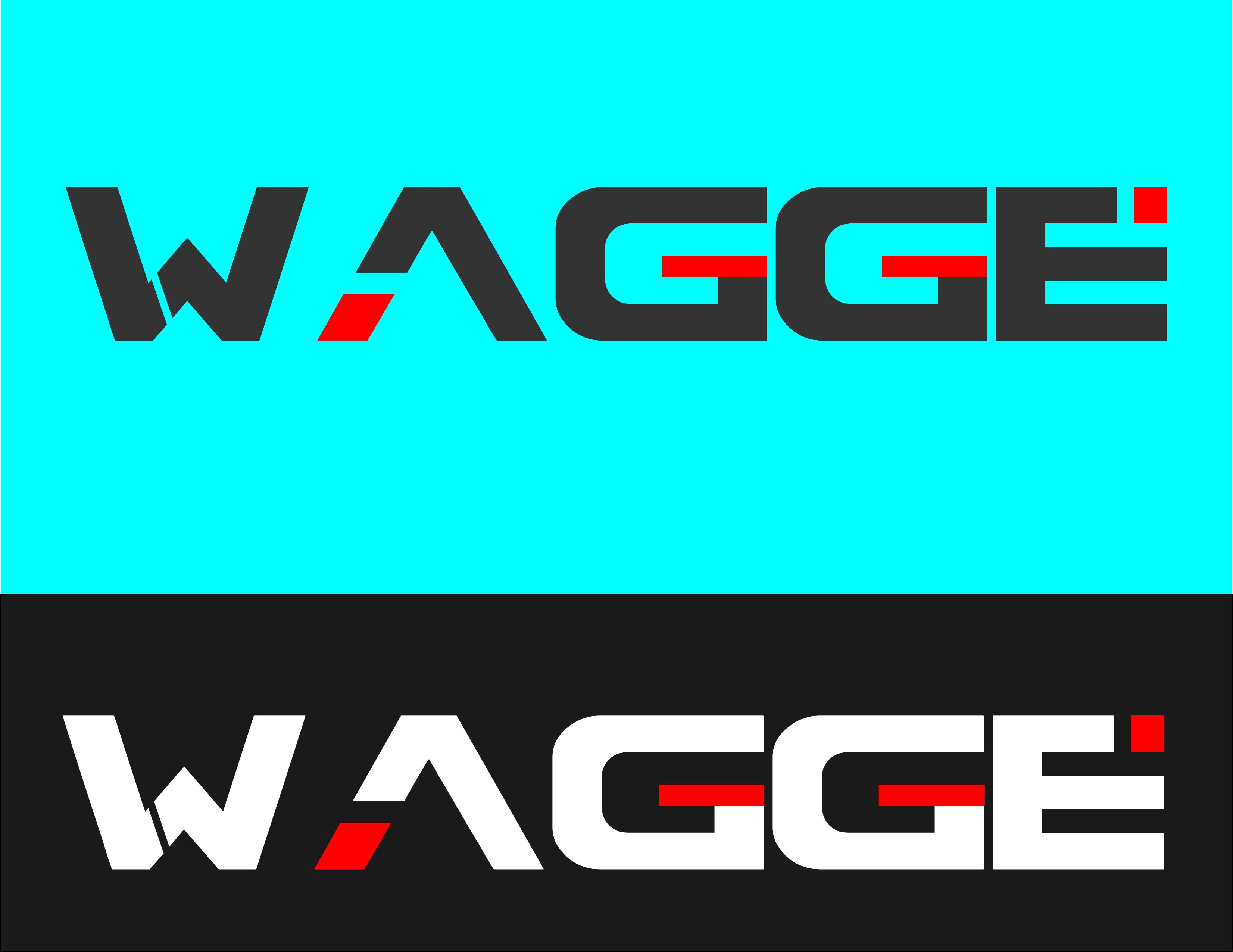 Logo Design for WAGGE by bocah nub | Design #29614657