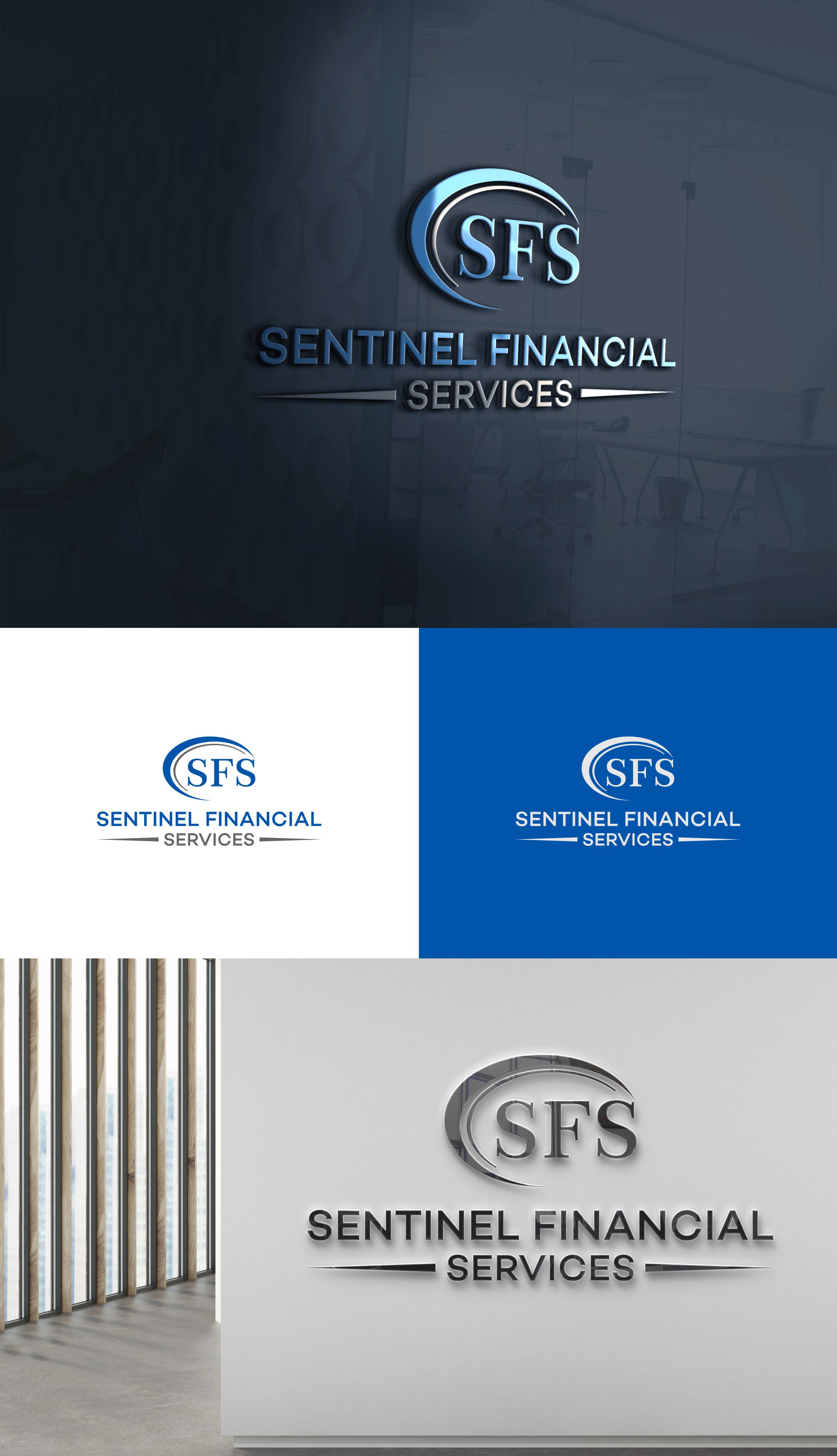 Logo Design for Either "SFS" or "Sentinel Financial Services" by SH ...