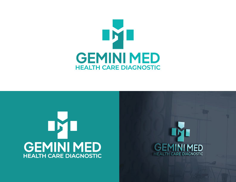 Bold, Serious, health sector Logo Design for GEMINI MED HEALTH CARE ...