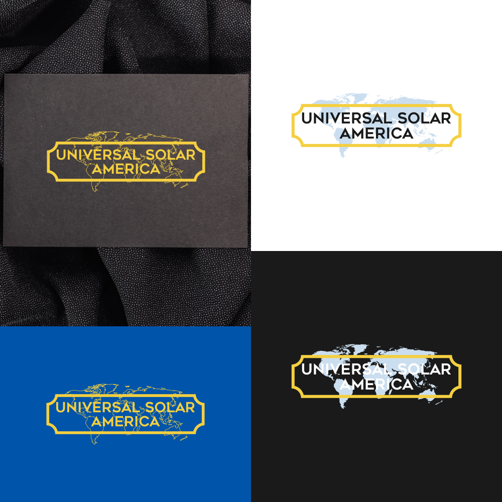 Bold, Professional, Solar Energy Logo Design for Universal Solar ...