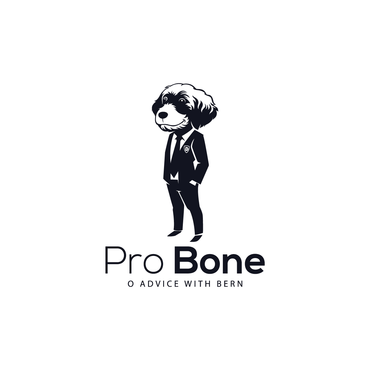 Elegant, Playful Logo Design for Pro Bone-O Advice with Bernie (a ...