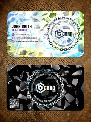 Bold professional business card for demolition/removal company | 35 ...