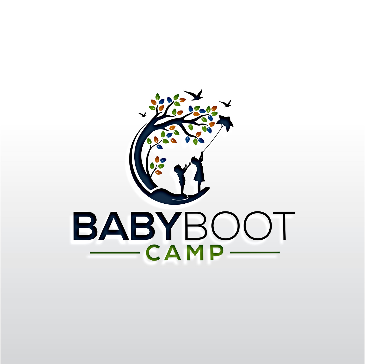 Playful, Modern, Baby health Logo Design for Baby Boot Camp by Amelia ...