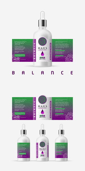 Herbal Tincture Product Packaging | 18 Label Designs for a business in ...