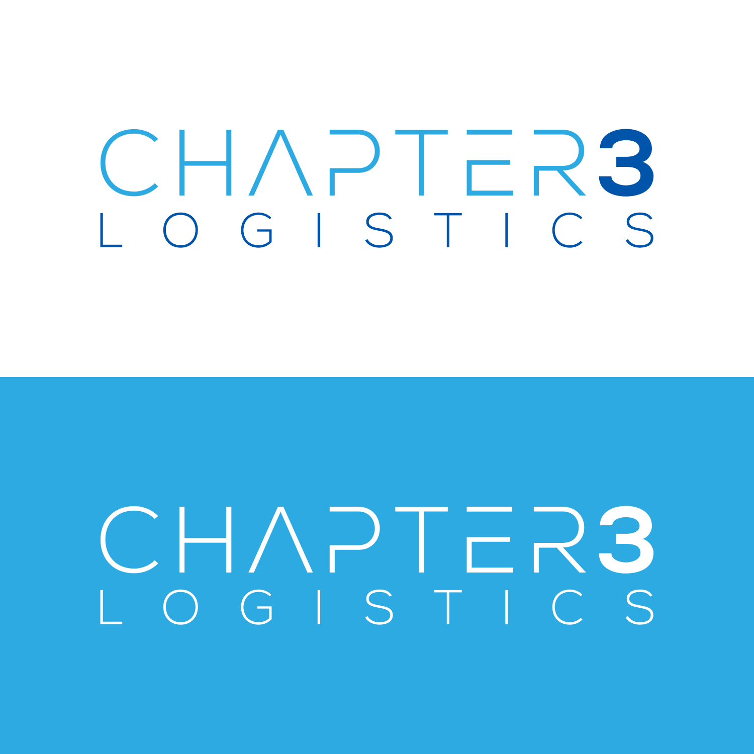 Modern, Professional, Logistik Logo Design for Chapter3 Logistics by ...