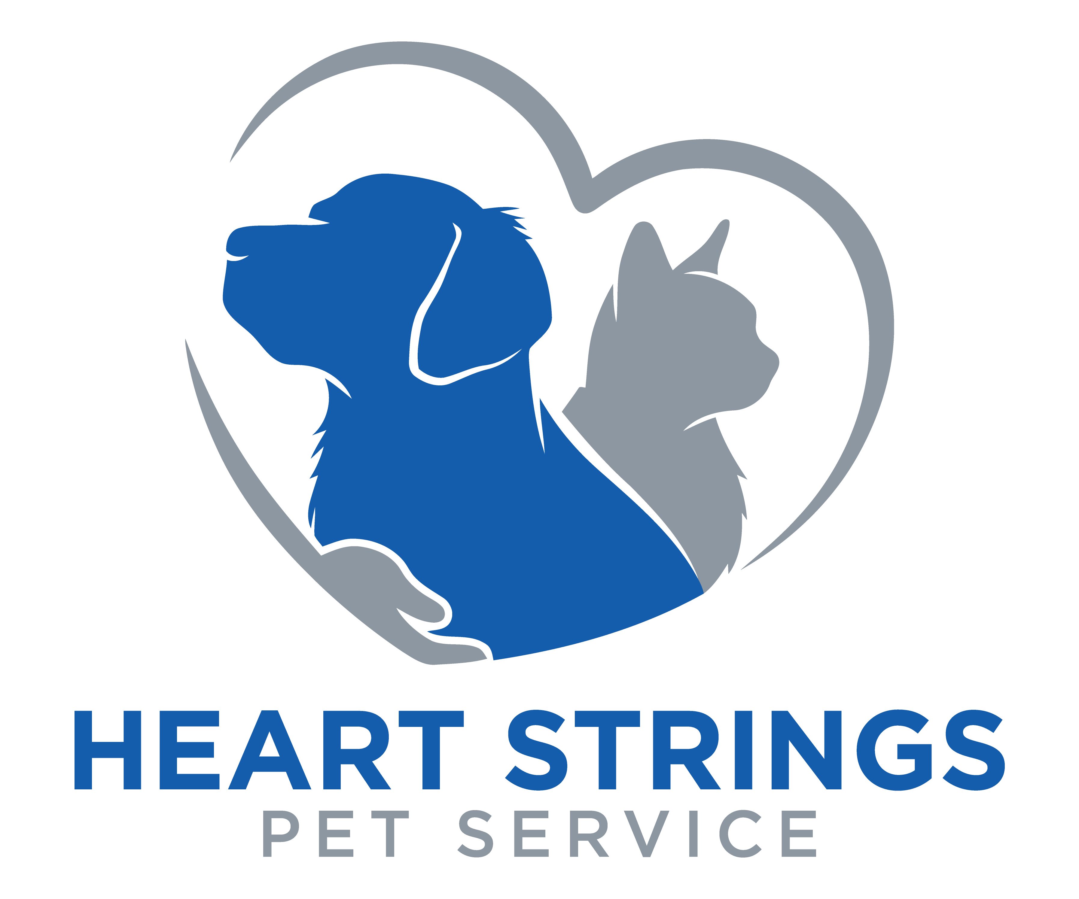 Logo Design for Heart Strings Pet Service by RafiqulIslam | Design ...