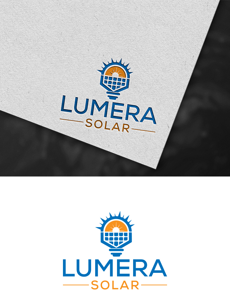 Logo Design for Lumera Solar by MY DESIGN 99 | Design #29651077