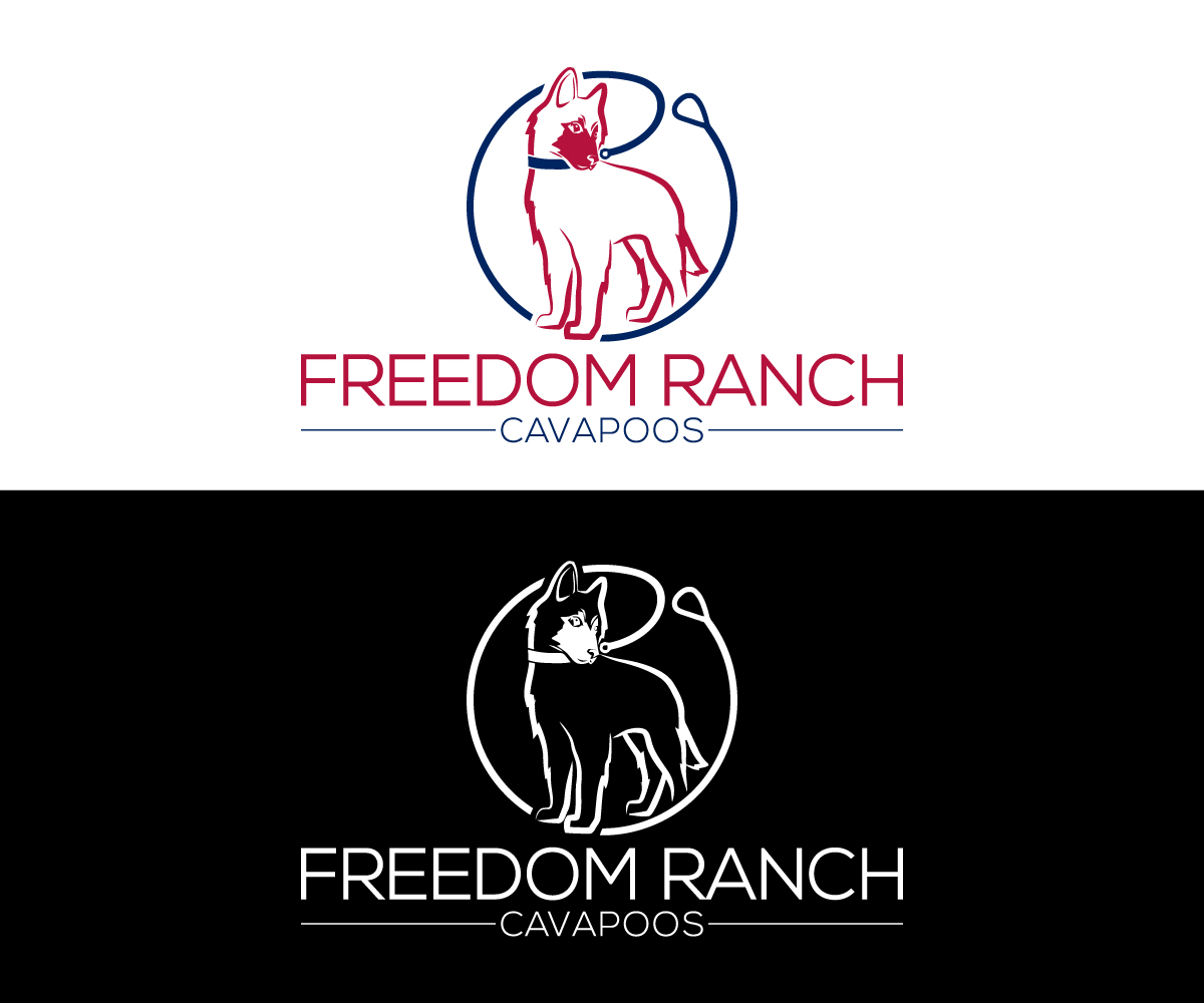 Logo Design for Freedom Ranch Cavapoos by creativee | Design #29651342