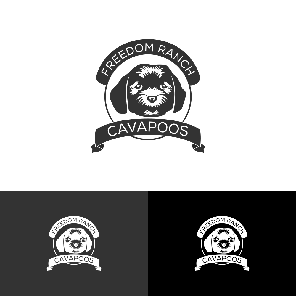 Logo Design for Freedom Ranch Cavapoos by alitjuara | Design #29673057
