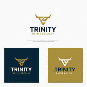 CATTLE FARM/SHOW CATTLE SALES | 73 Logo Designs for TRINITY CATTLE COMPANY