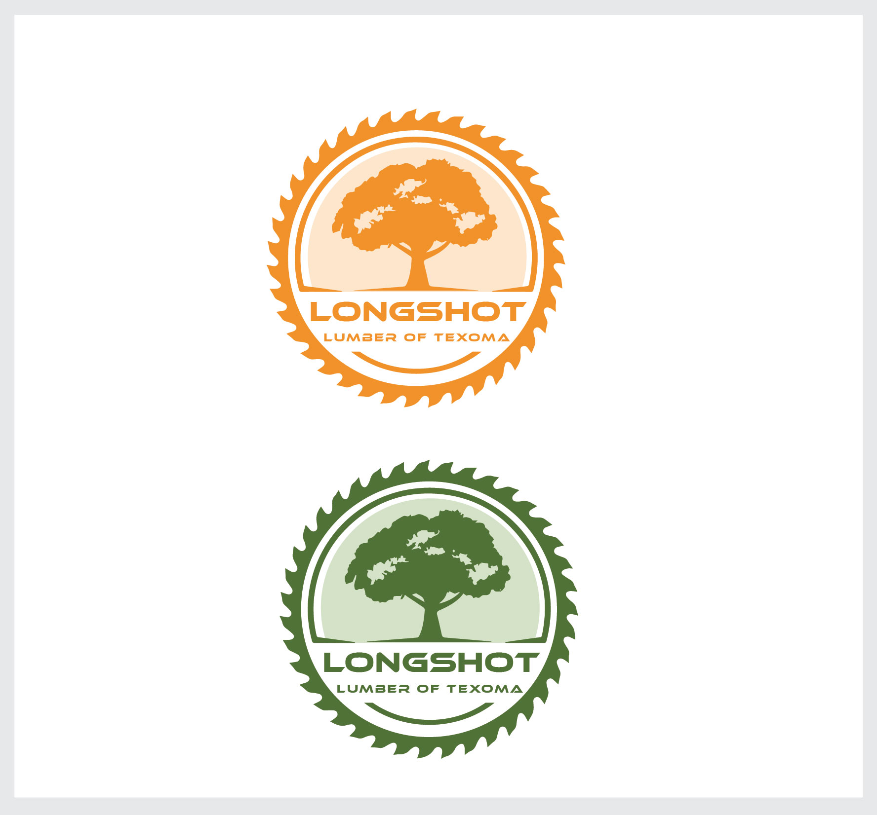 Elegant, Playful Logo Design for Longshot Lumber of Texoma by ...