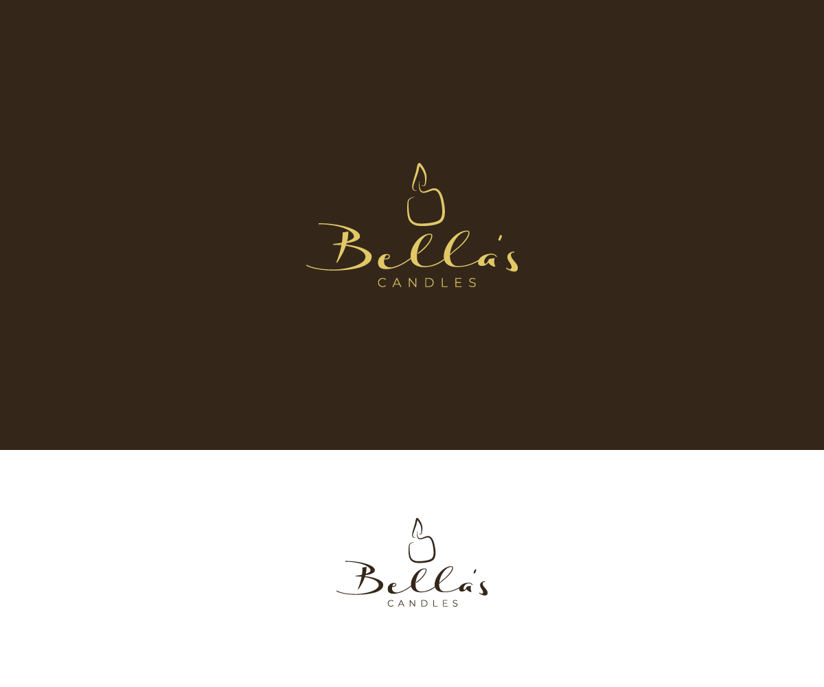 Personable, Feminine, Beauty/craft Logo Design for Bella's candles (see ...